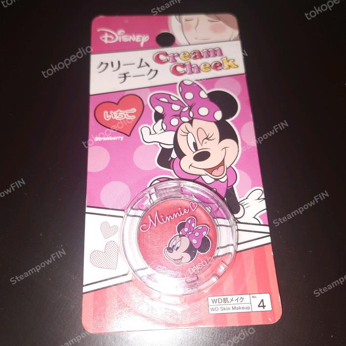 Jual Disney Minnie Mouse Ichigo Blush On Daiso Cream Cheek Strawberry ...
