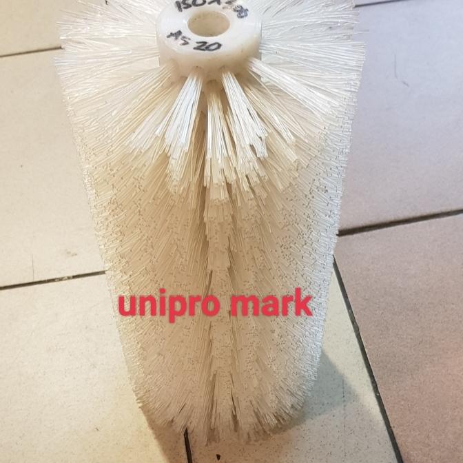 Jual SIKAT ROLL NYLON BULAT WIRE BRUSH L150MM X P300MMX AS20MM #0.3 ...