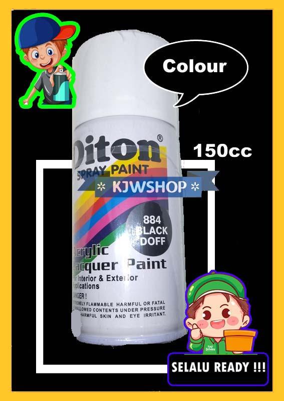 Jual Diton 150cc Black Doff 884 Pilok Hitam Dop Cat Pilox Matte Matt Pylox - Kota Surabaya ...