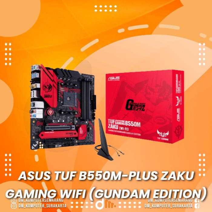 Jual ASUS TUF B550M-PLUS ZAKU GAMING WIFI (GUNDAM EDITION ...