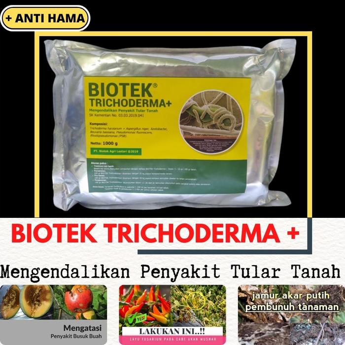 Jual Tricoderma Fungisida Organik Trichoderma Biotek 1000 Gr ...