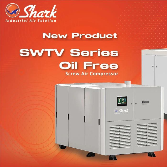 Jual Air Compressor Screw Oil Free Shark 37Kw - 250Kw ISO Class - Kab ...