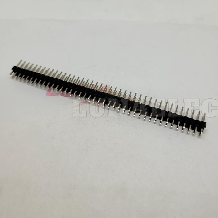 Jual Header 1 x 40 pin 2 x 40 pin Bengkok Lurus Panjang - Panjang 1x ...