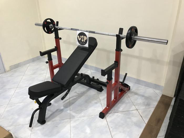 Jual Stick Dumbell / Barbell olympic olimpik bar Solid Bar 220cm - Kota ...