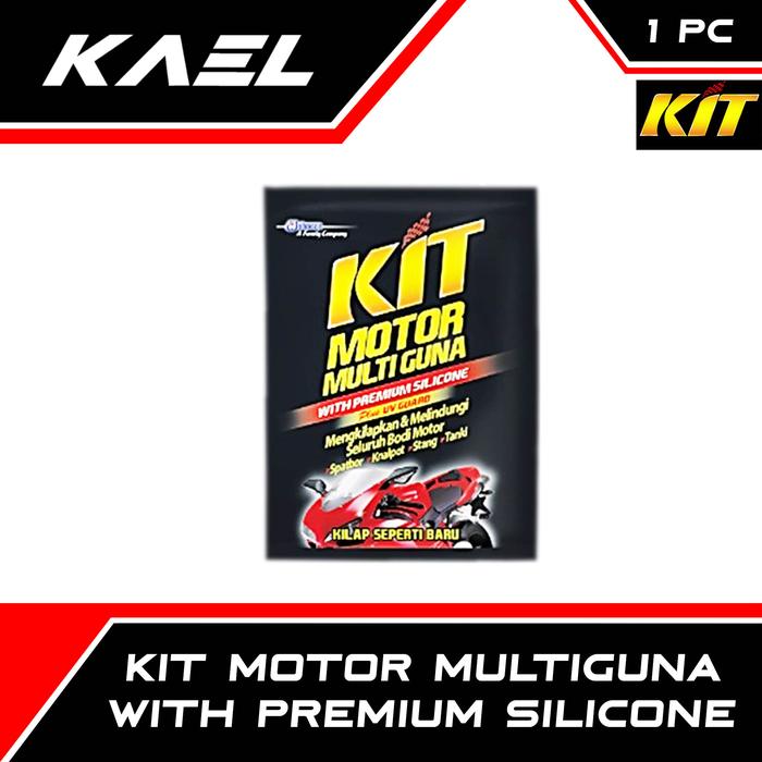 Jual KIT MULTIGUNA Spray Cairan Pengkilap Body Bodi Motor 100-25 ml ...