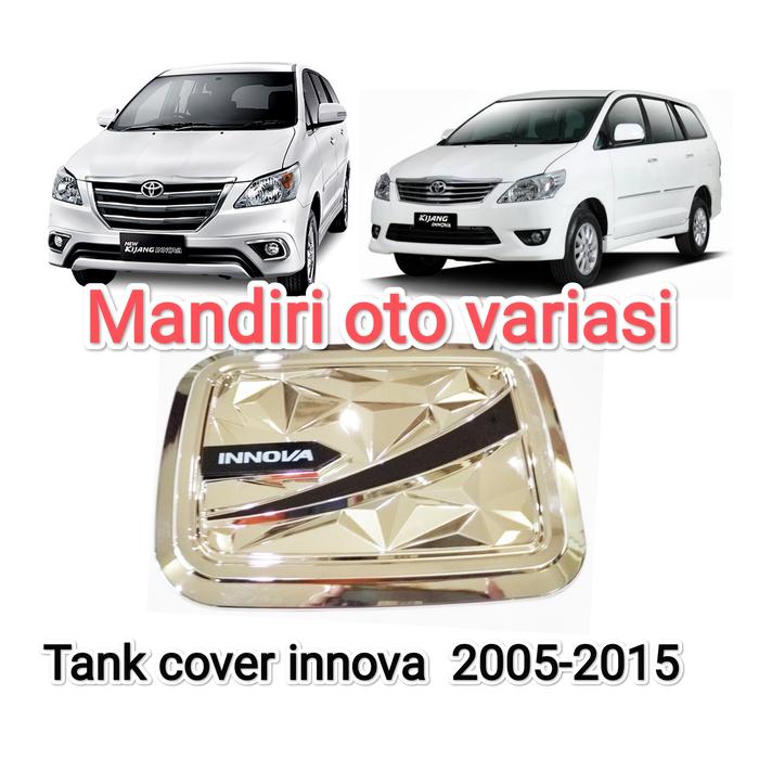 Jual Tank cover tutup tangki bensin innova 2005-2015 tutup diamond ...