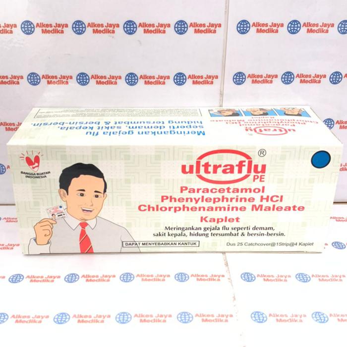 Jual Ultraflu Tablet Box Isi 25 Strip @4Tablet - Obat Batuk Pilek ...