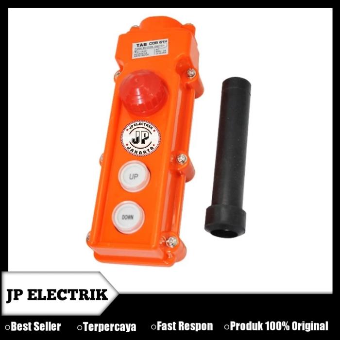 Jual Push Button Hoist 2 Tombol With Emergency Stop 250V COB-61H ...