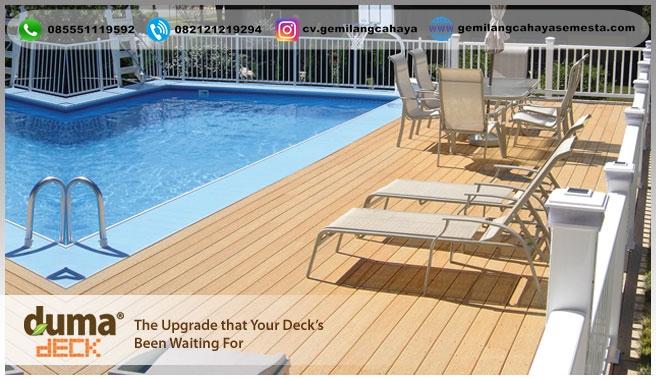 Jual Duma Deck ( 3 Meter ) / Decking WPC / Lantai WPC / Lantai Kolam Renang - Kab. Sidoarjo ...
