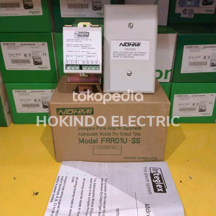 Jual MODUL NOHMI FRR01U-SS ADDRESSABLE MODULE DRY OUTPUT ORIGINAL JAPAN ...