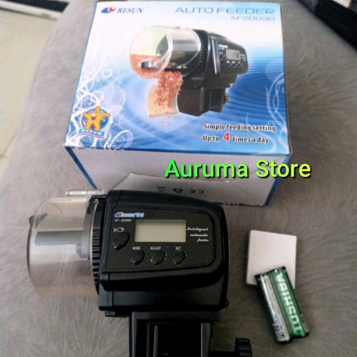 Jual Auto Feeder Koi Akuarium Alat Pemberi Pakan Ikan Otomatis Premium ...