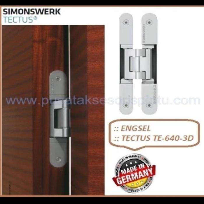 Jual ENGSEL TANAM TECTUS CONCEALED HINGE TE-640-3D-(F1/F2) SIMONWERK ...