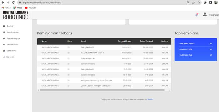 Jual aplikasi perpustakaan digital web digital library - Kota Madiun - robotindo_official_shop ...