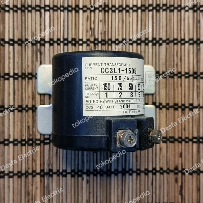 Jual Current Transformer Fuji CC3L1-1505 Class 1.0 150/5 Ampere ...