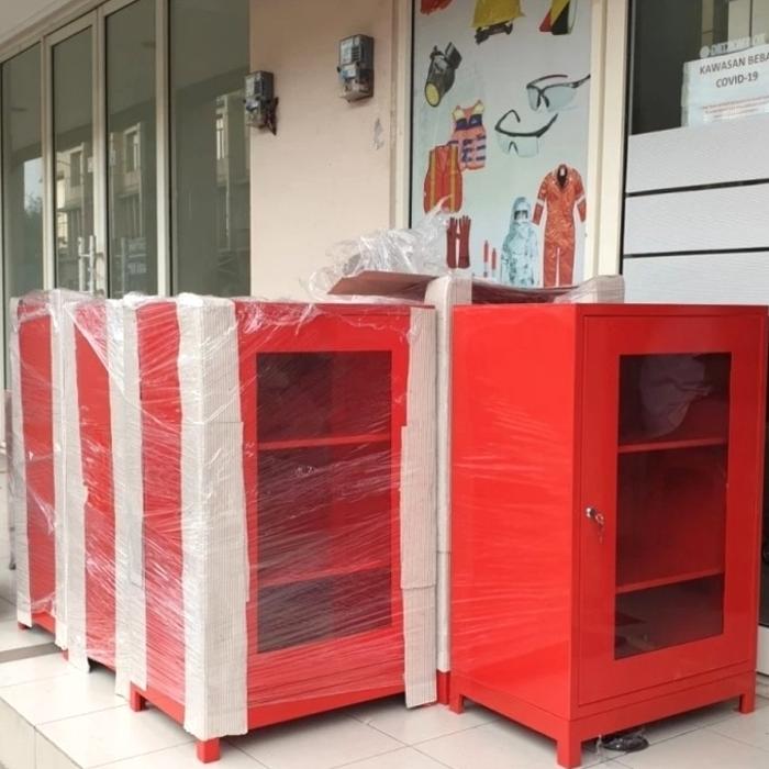 Jual Box APD / Kotak HSE / Lemari K3 Kecil / Safety Cabinet T95 P60 L40 ...