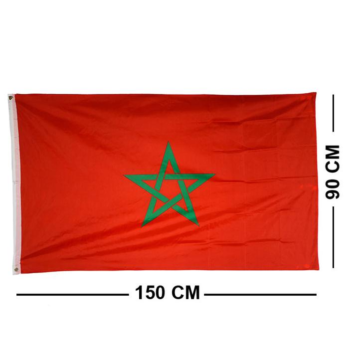 Jual Bendera Maroko / Morocco Flag ukuran besar - Kota Bekasi ...