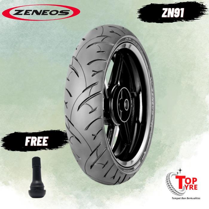 Jual BAN MOTOR RING 18 ZENEOS ZN91 100/80-18 TUBELESS RX-KING, SCORPIO ...
