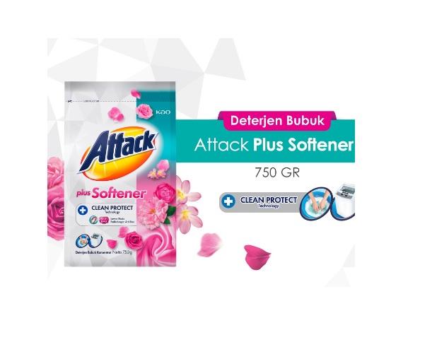 Jual ATTACK Plus Softener Detergen Laundry Pack 750 gr - Kota Bekasi - GoedangDente | Tokopedia