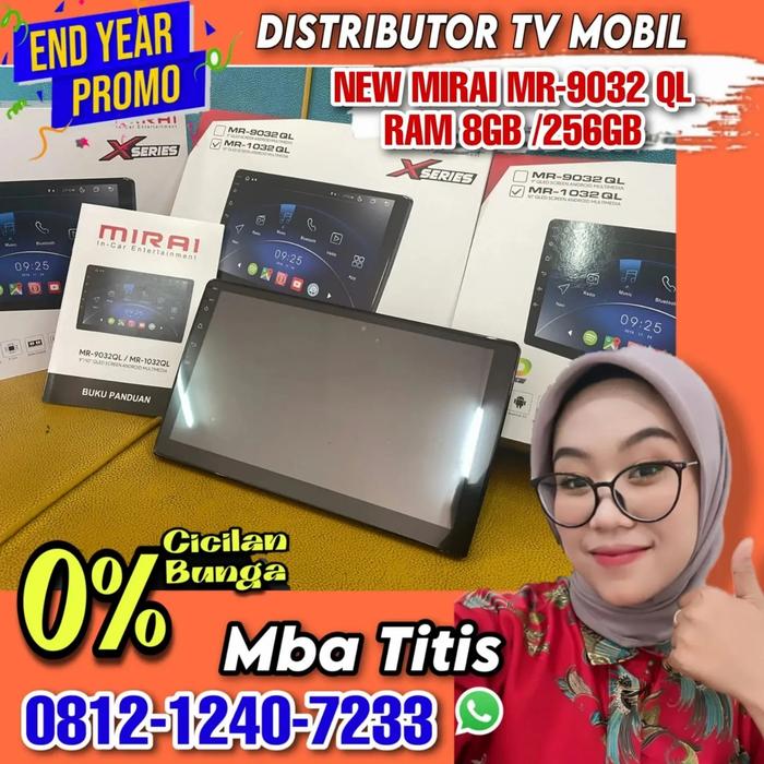 Jual NEW MIRAI MR-9032 QL ANDROID RAM 8GB/256GB QLED DSP Bergaransi - Kota Bekasi - AUDIO TV ...