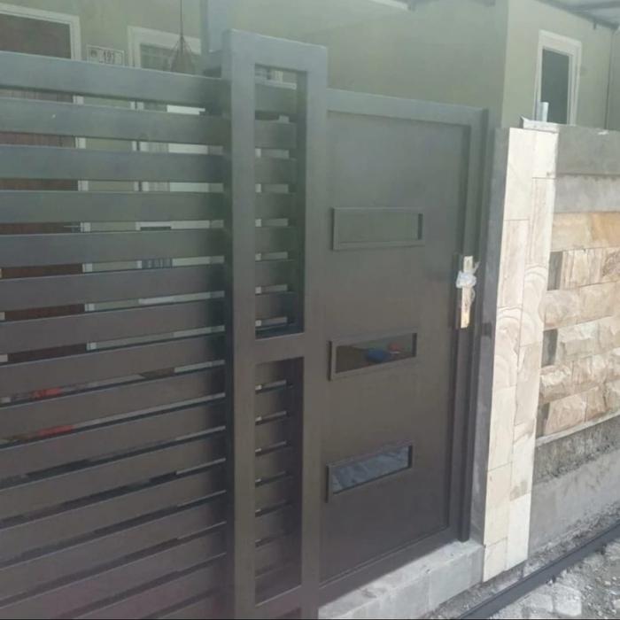 Jual pintu pagar besi plat dan hollo jari jari - Kota Tangerang - jaya ...