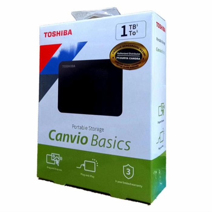 Jual Hardisk toshiba external 1 tera garansi resmi - Jakarta Pusat - GO ...
