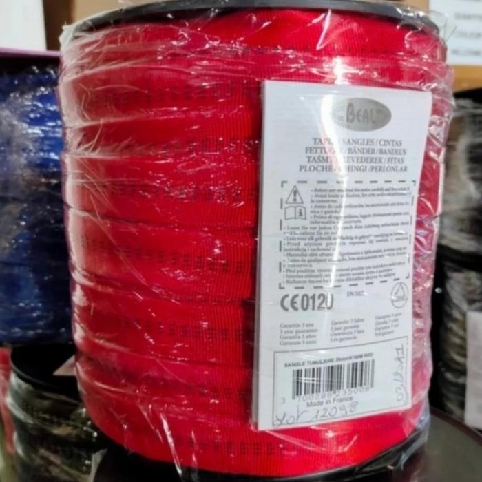 Jual Tali Webbing Beal Tubular 26mm x 100 Meter / Tubular Tape Beal ...