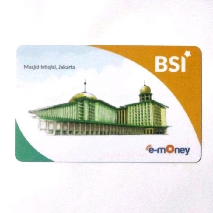 Jual eMoney Bank Syariah Indonesia (BSI) ORI /Like eTOLL Flazz Tapcash ...