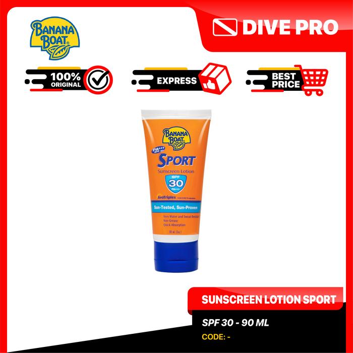 Jual BANANA BOAT SUNSCREEN LOTION SPORT SPF 30 90ML - Kota Denpasar ...
