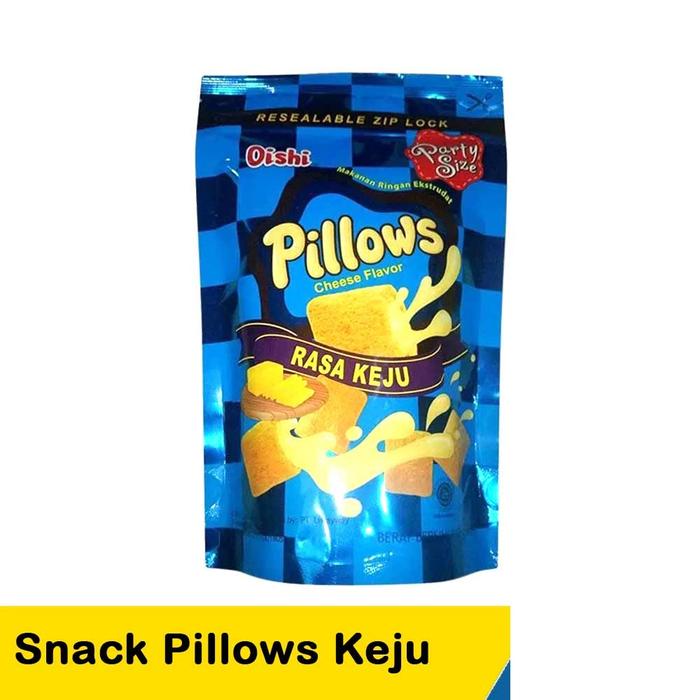 Jual Oishi Pillows All Variant-Snack Pillow Oishi All Variant - Keju ...