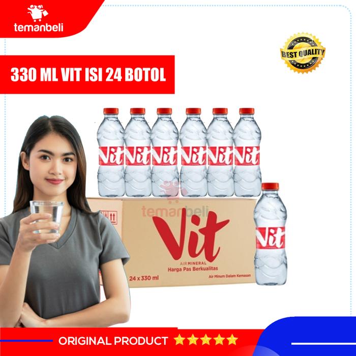 Jual VIT 330 ML - VIT DUS - VIT BOTOL - AIR MINERAL BOTOL - VIT KEMASAN ...