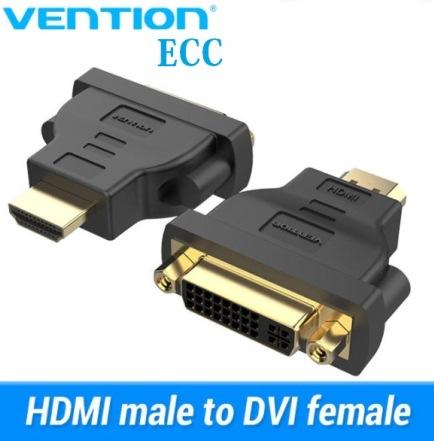 Jual Vention Adapter Converter HDMI Male to DVI Female - ECC - Kota ...