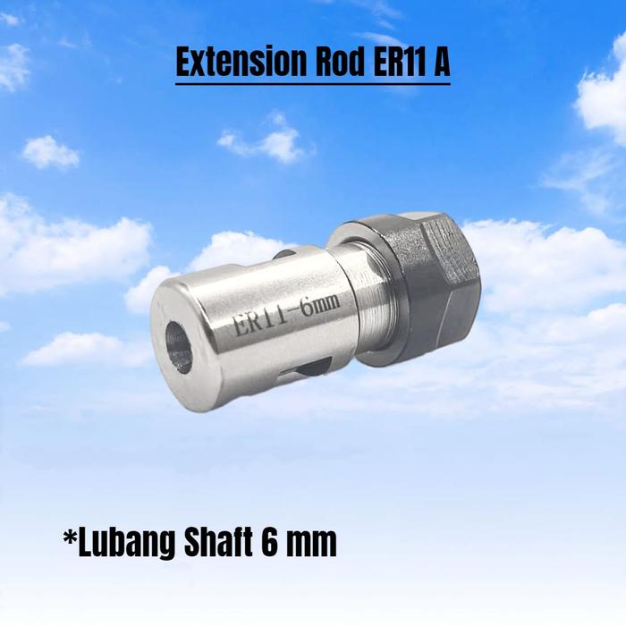 Promo Adapter Collet Chuck ER11A extension rod spindle Shaft ER11 A ...