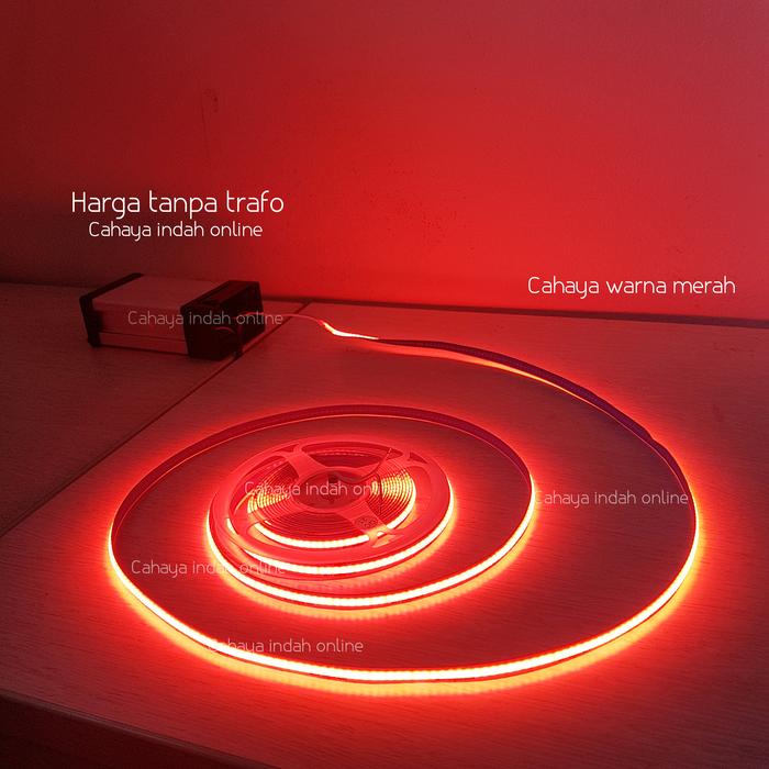 Jual Lampu led strip smd dotless 12volt 5meter flexible cahaya terang ...