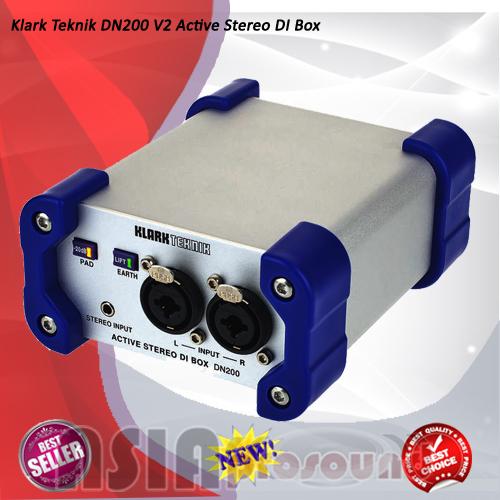 Jual Klark Teknik DN200 / DN 200 / DN-200 Active Stereo DI Box - Kota ...