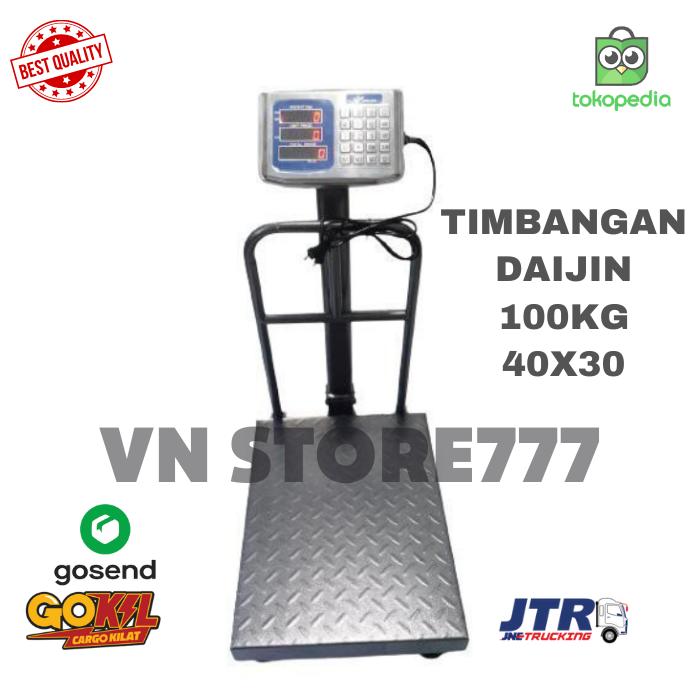 Jual Timbangan Digital DAIJIN 100 KG Ekspedisi Paket Barang Besar - Kab ...