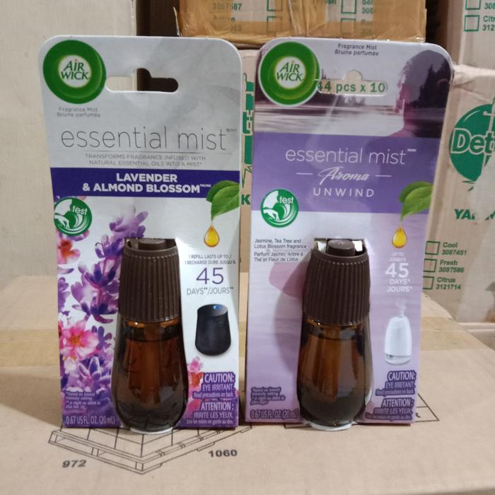 Jual Airwick essential mist diffuser ( device + reffill 20 ml ...