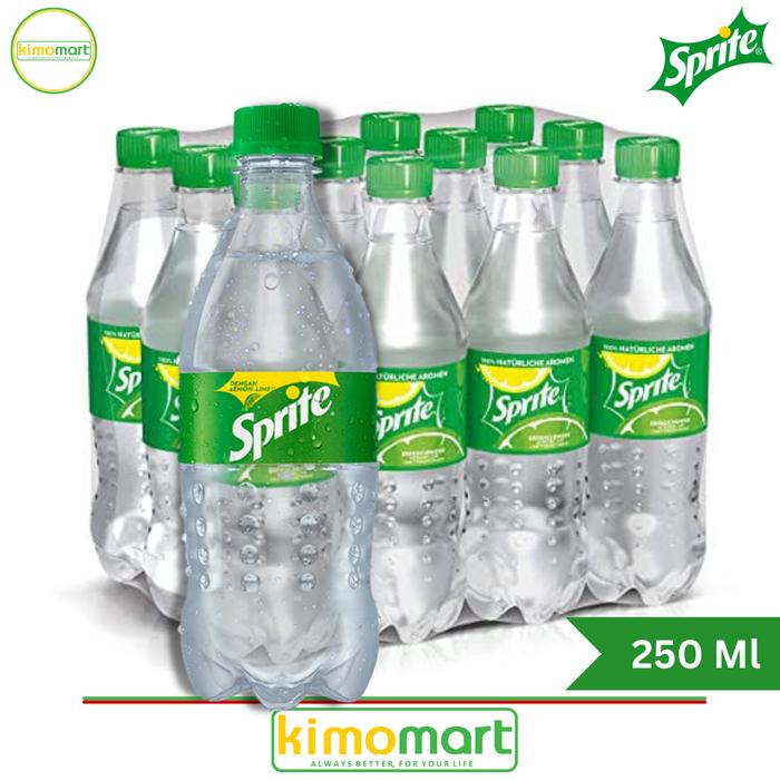 Jual 1 Karton Sprite botol rasa lemon atau jeruk nipis 250 ml ...
