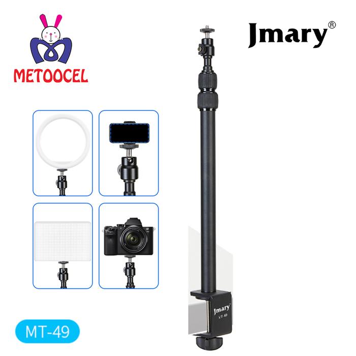 Jual Tripod Jmary MT-49 Light Stand Klem Meja Monopod Desk Lampu Kamera ...