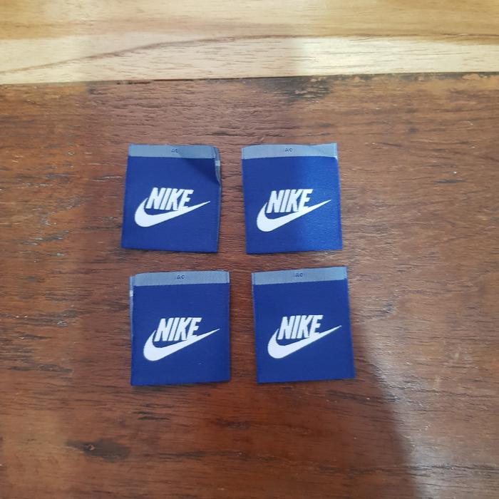 Jual Hang Tag Nike Classic Label Tag/ Size Tag/Label Ukuran Warna Biru ...