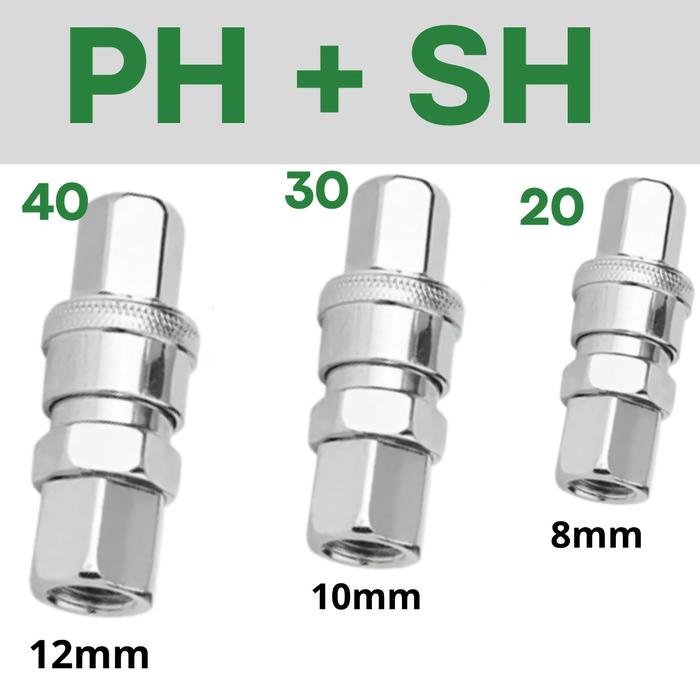 Promo Quick Coupler Coupling Sambungan Selang Angin PH&SH, PF&SF,PF&SF ...