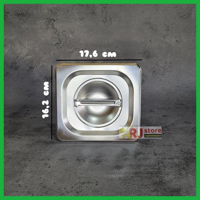 Jual Gn Food Pan Gastronom Stainless 1/6 10cm - Pan - Kota Tangerang Selatan - RAJA HOMEWARE ...