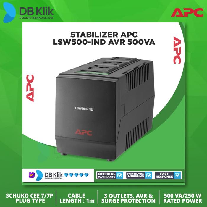 Stabilizer APC LSW500-IND AVR 500VA - APC Line-R LSW500-IND