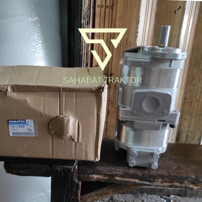 Jual Hydraulic gear pump double Komatsu D65 / D85 705-51-20370 7055120370 - Jakarta Barat ...