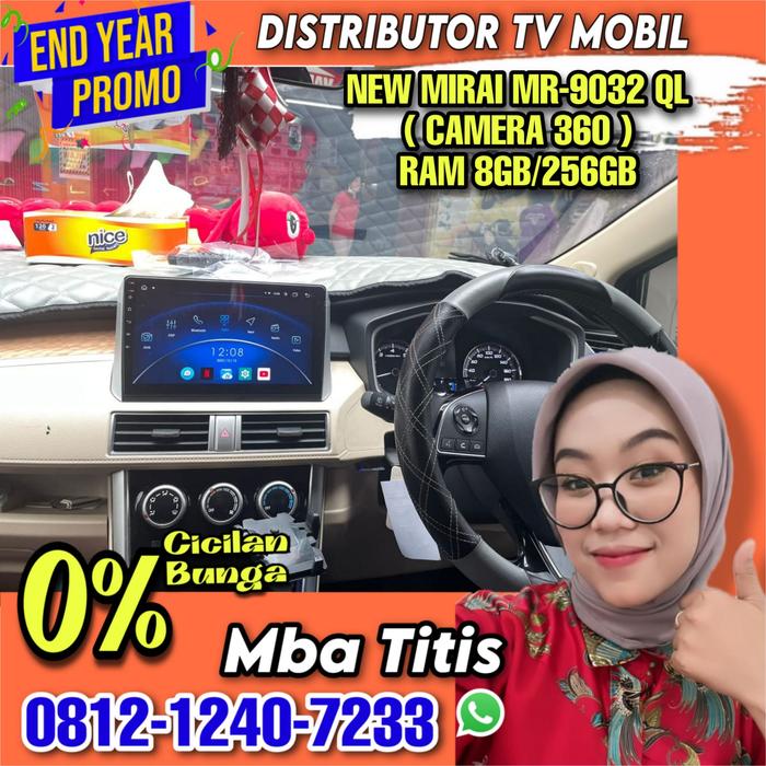 Jual HEAD UNIT NEW MIRAI MR-9032 QL/1032 QL Camera 360 QLED Bergaransi - Kota Bekasi - AUDIO TV ...