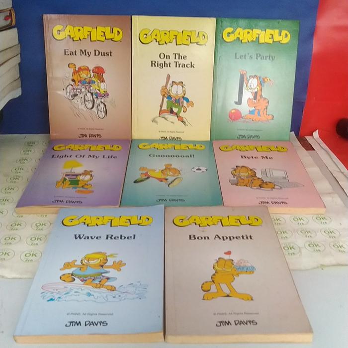 Jual Komik Import Anak GARFIELD BY JIM DAVIS Seri ada didiskripsi ...