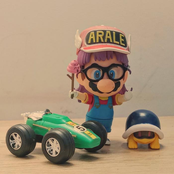 Jual Figure Mario bros kart race arale ferrari rare cucoklogi ala ...