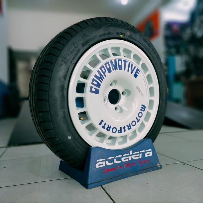 Jual velg model rally R15 pcd 4×100 plus ban 185 55 15 - Kota Bandung ...