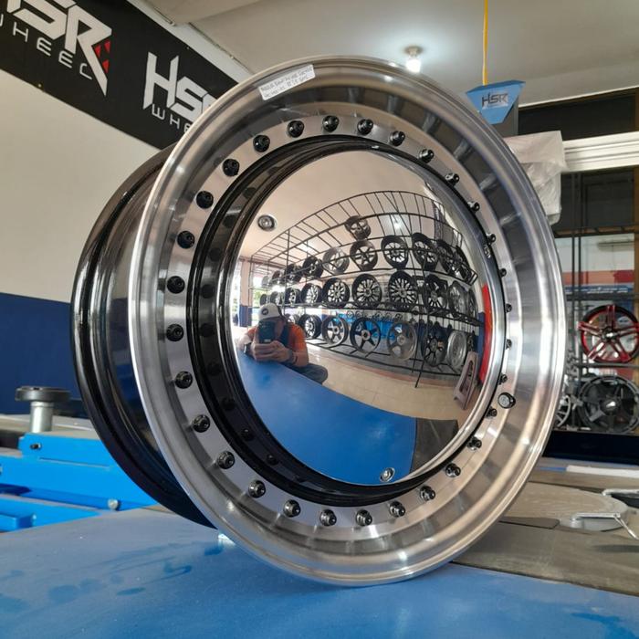 Jual Velg mobil Mercy 5X112 HSR Tipe MIRROR ring 15 Model Classic Murah ...
