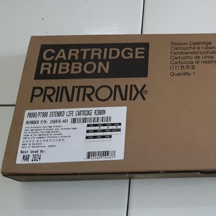Jual Pita Ribbon Cartridge Printronix P7000/8000 ExtendetLife PN 256976 ...