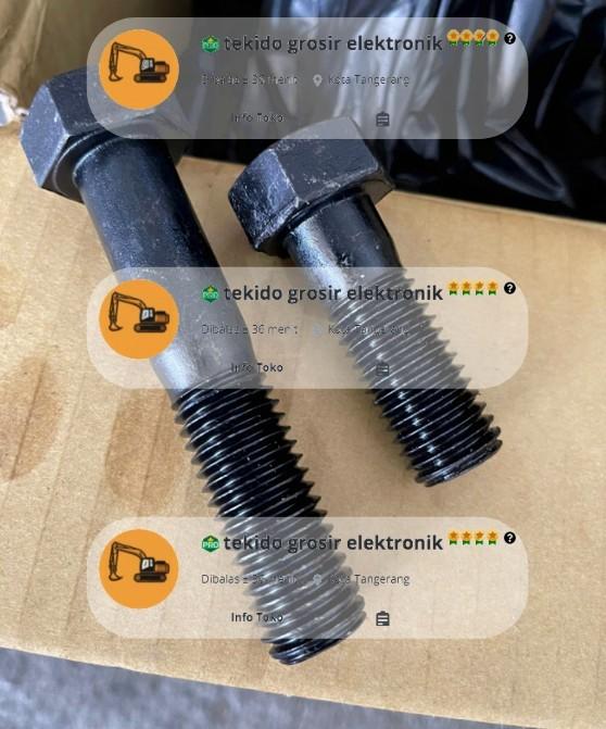 Jual Baut TRACK ROLLER D85 D85ESS-2 / BAUT ROLER D85 - Kota Tangerang ...